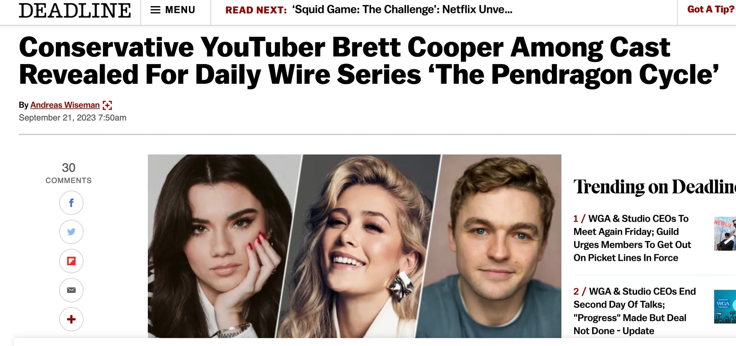 Brett Cooper, Host of The Comments Section, Among Others Cast in Daily ...
